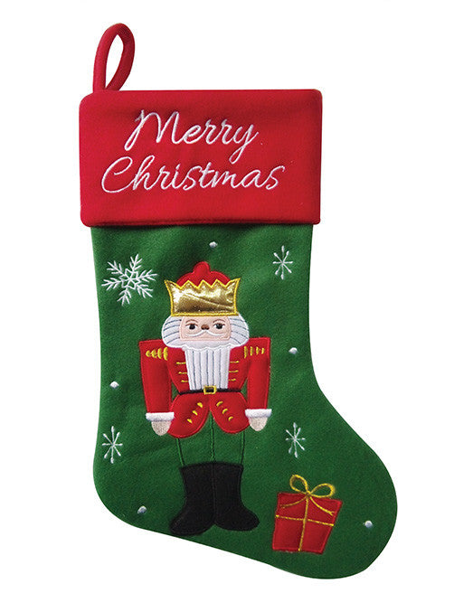 18" Felt Nutcracker Stocking – Ballet Gift Shop