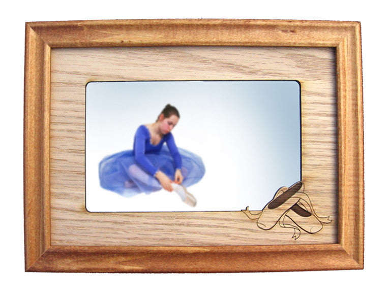 Personalized Ballet Shoes Photo Frame Mat - Made in USA! – Ballet Gift Shop