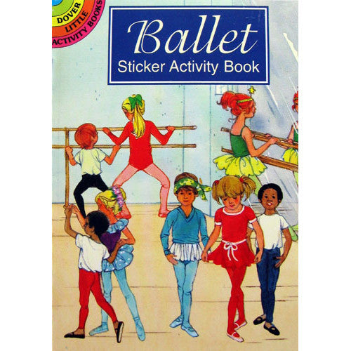 Ballet Sticker Activity Book - Ballet Gifts and Fundraisers for Kids ...
